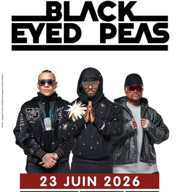 Concert Black Eyed Peas à Nîmes le 23/06/2026